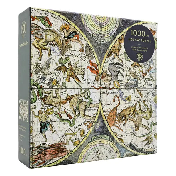 Celestial Planisphere 1000 Piece Jigsaw Puzzle – QAGOMA Store
