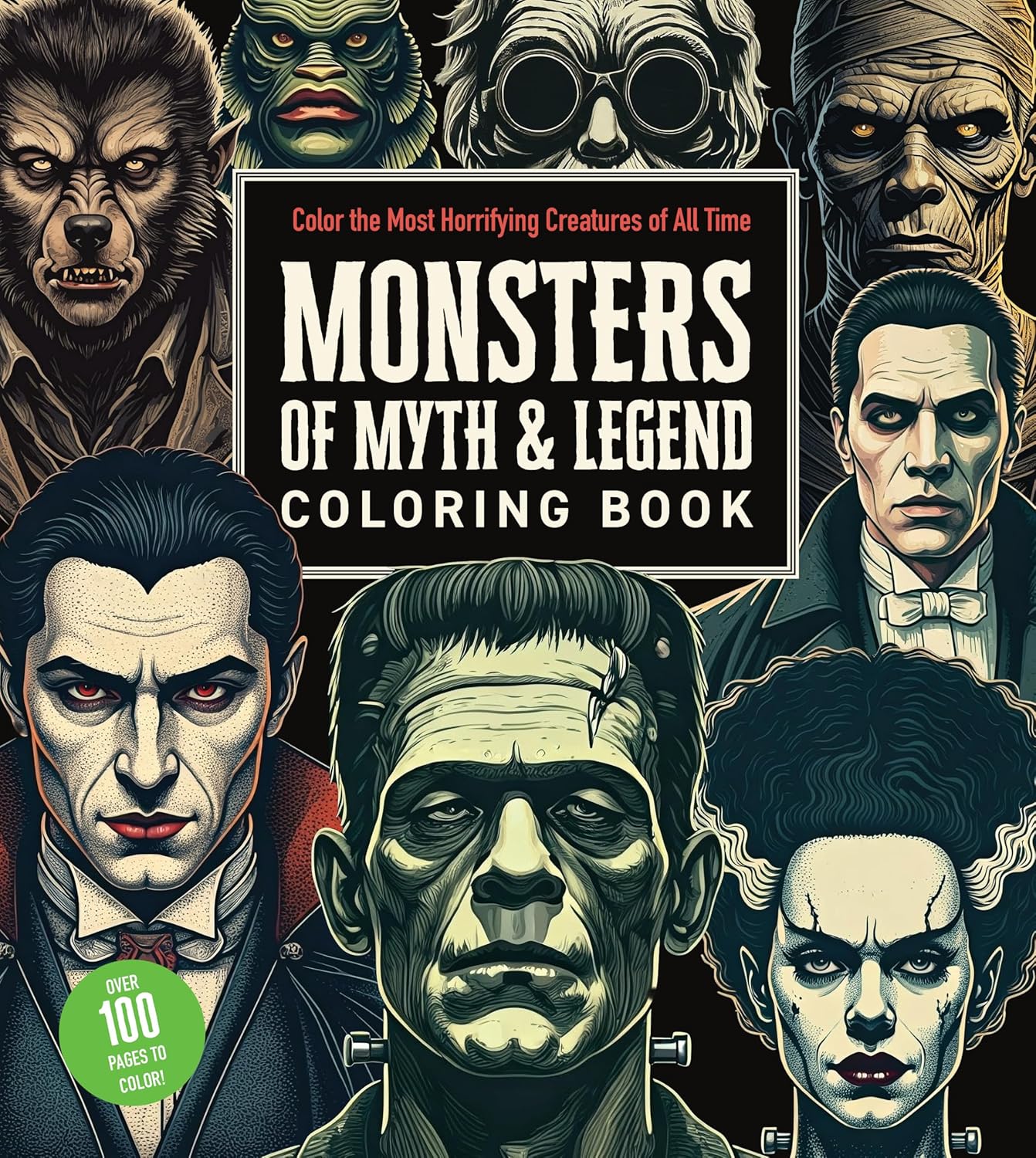 Monsters of Myth and Legend Coloring Book – QAGOMA Store