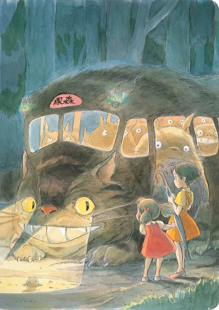 Studio Ghibli My Neighbor Totoro Journal (Let’s Ride the Cat Bus ...