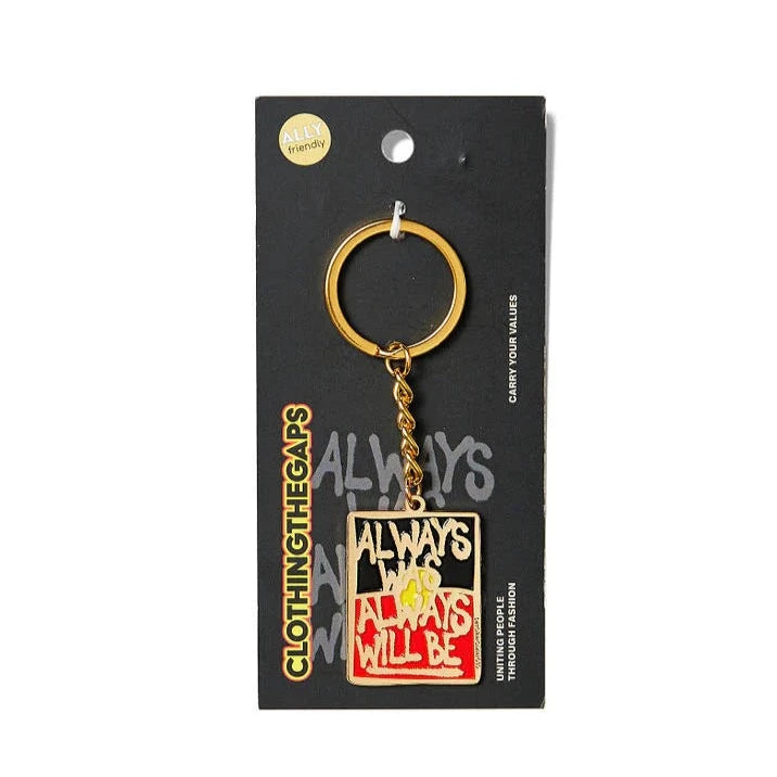 'Always Was Always Will Be' Keyring – QAGOMA Store