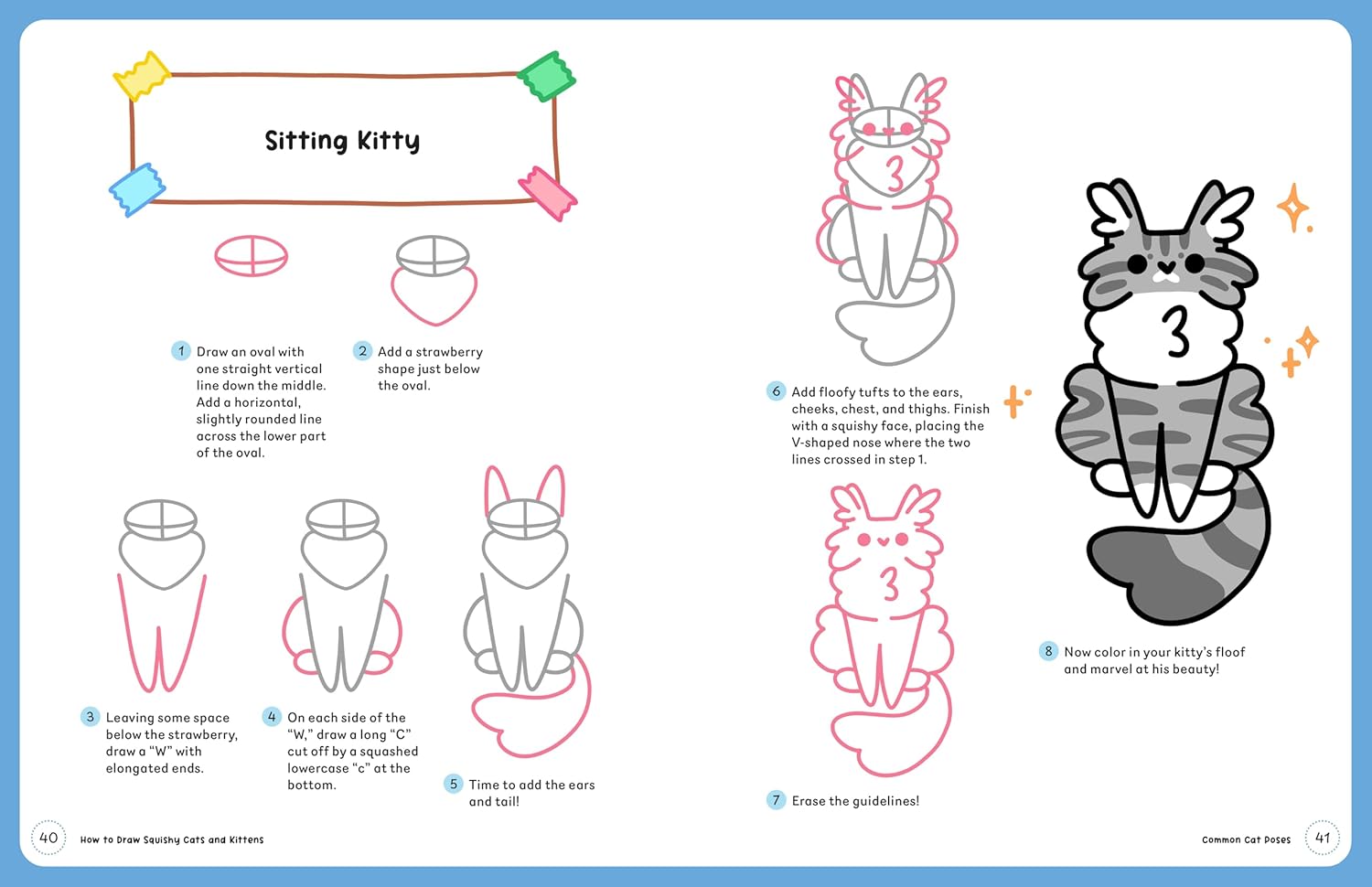 How to Draw Squishy Cats and Kittens – QAGOMA Store