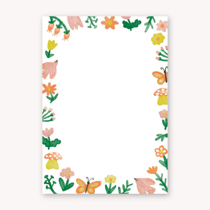 Illustrated Spring A5 Notepad – QAGOMA Store