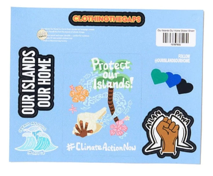 Our Islands Our Home Sticker Sheet – QAGOMA Store