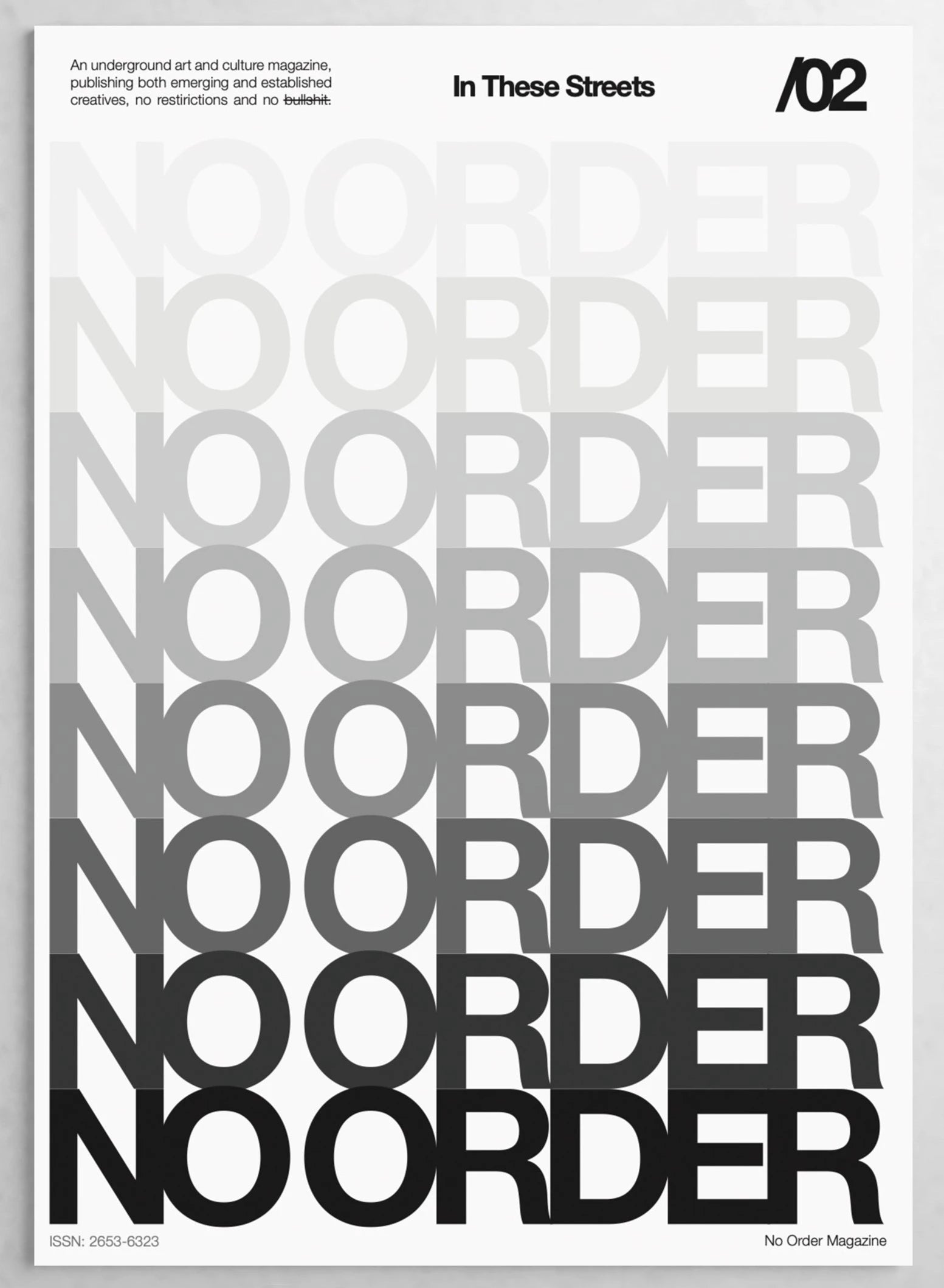 No Order Magazine #02 – QAGOMA Store