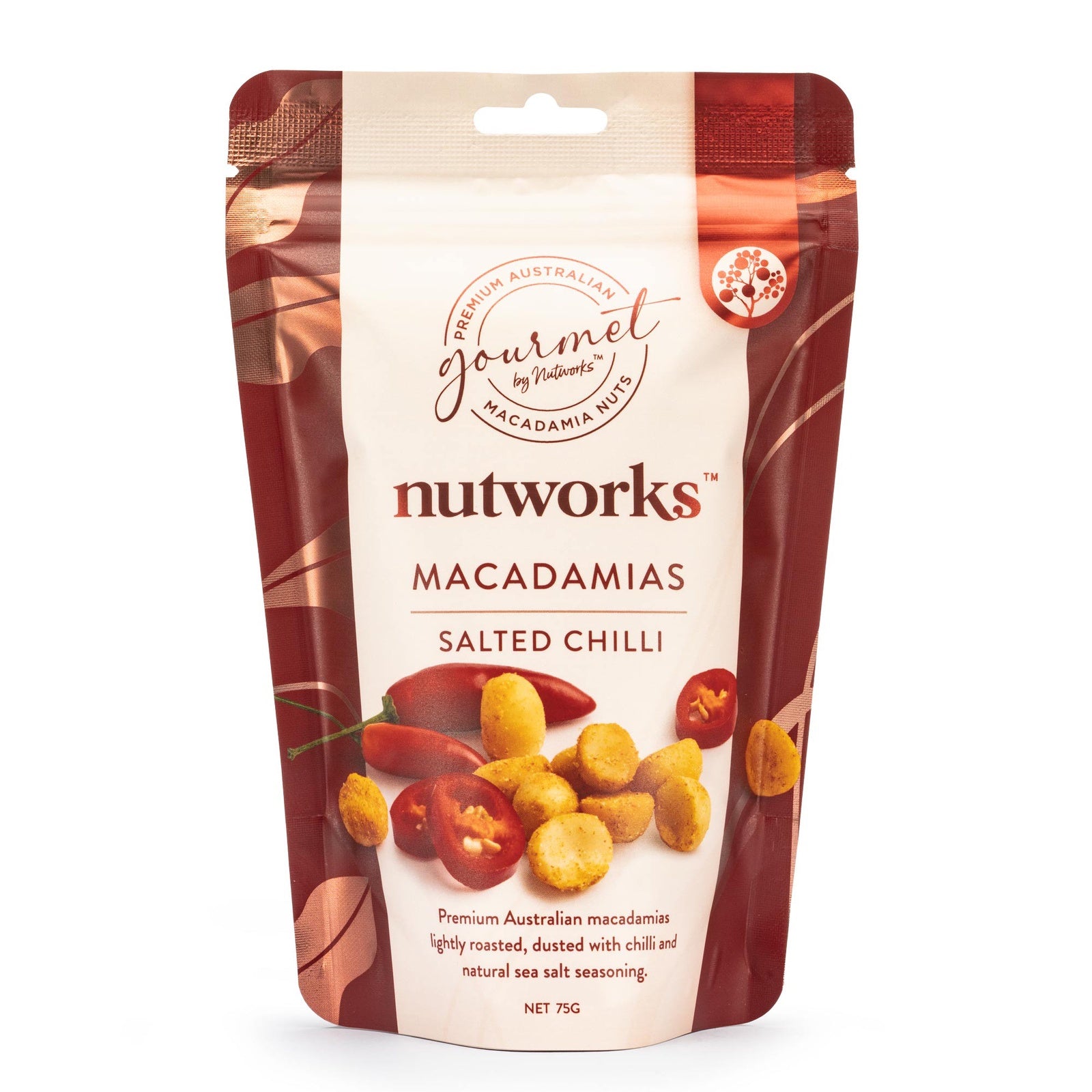 Macadamias Salted Chilli 75g – QAGOMA Store