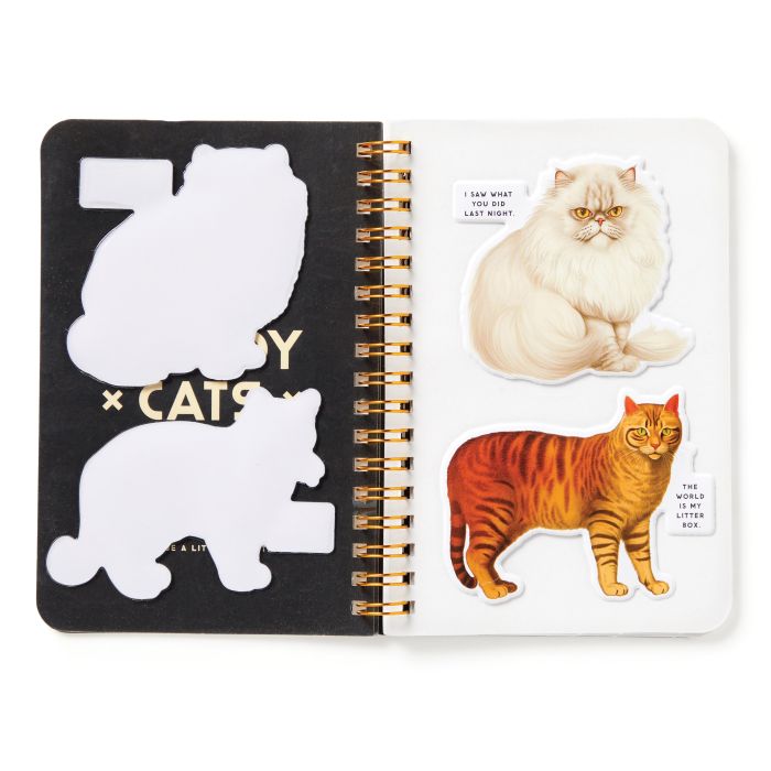 Moody Cats Sticker Book – QAGOMA Store
