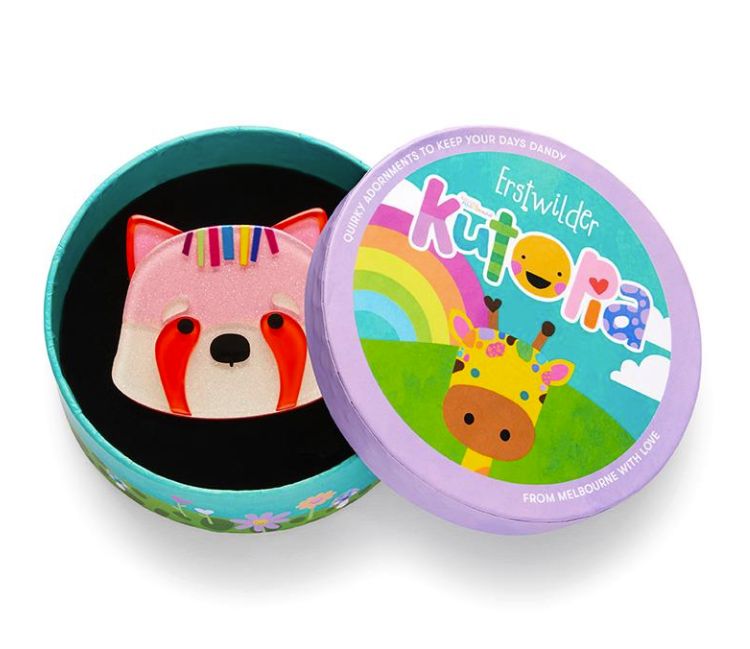 Rhonda the Red Panda Brooch – QAGOMA Store