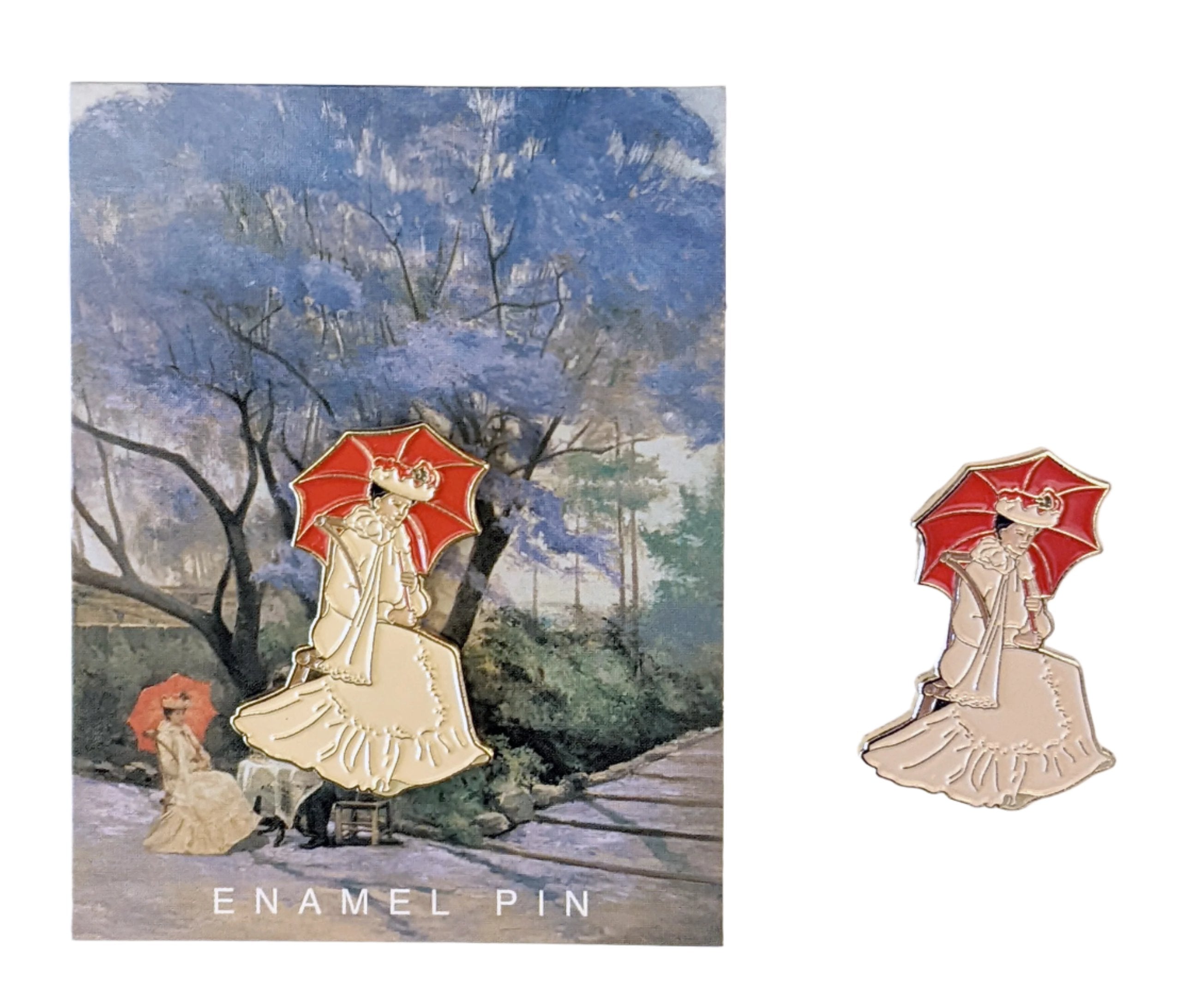 Under the Jacaranda Parasol Enamel Pin – QAGOMA Store